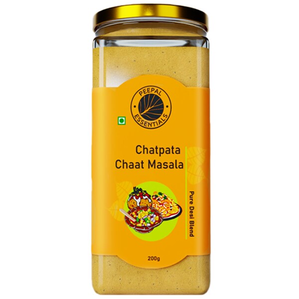 Peepal Essentials Chatpata Chaat Masala, Powdered Masala (Pack of 1 ...