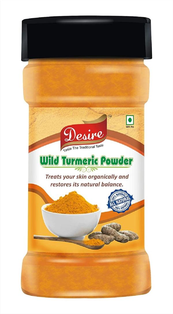 Desire Wild Turmeric Powder 200 Gram | Jangli Haldi for Skin Glowing ...