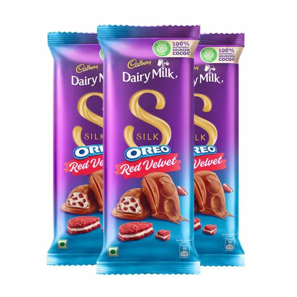 Cadbury Oreo Red Velvet 130g (Pack of 3) - JioMart