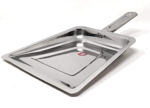 Stainless Steel Long Lasting Durable Dust Pan with Long Handleand ...