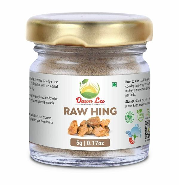 Dawn Lee Kabuli Hing Raw Gluten Free Hing 80-90% + Gum Arabic 5 gm ...