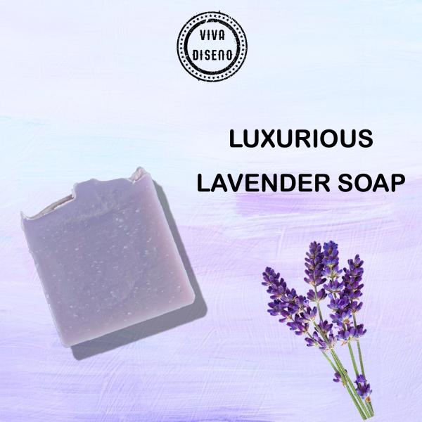 Viva Diseno | Luxurious Lavender Soap | 100% NATURAL - JioMart