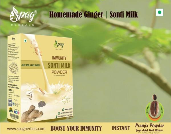 Spag Herbals Instant Immunity Booster Dry Ginger Sunith Milk powder ...