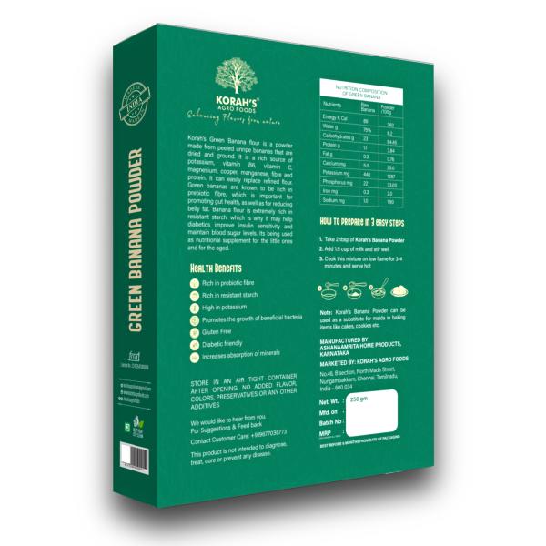 Raw Green Banana Powder Combo pack 500 Gm - JioMart