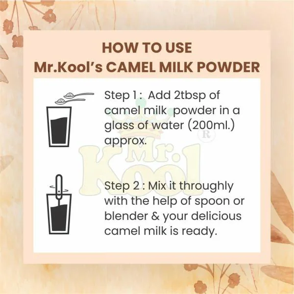 Mr.Kool Chocolate Camel Milk Powder 100gm And Cocoa Powder 400gm(500gm ...