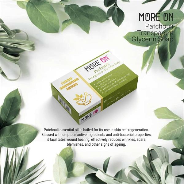 More On Ayurvedic Patchouli Transparent Glycerin Soap with Goodness Of ...