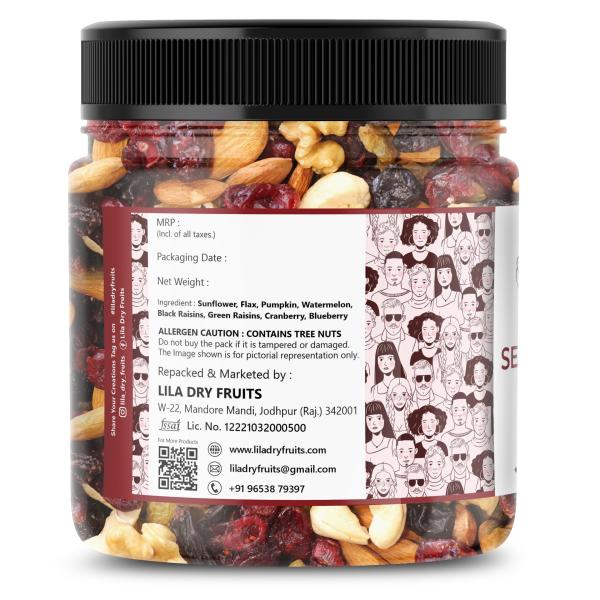 LILA DRY FRUITS Natural Premium Seed Berry Mix(Pumpkin, Sunflower, Flax ...