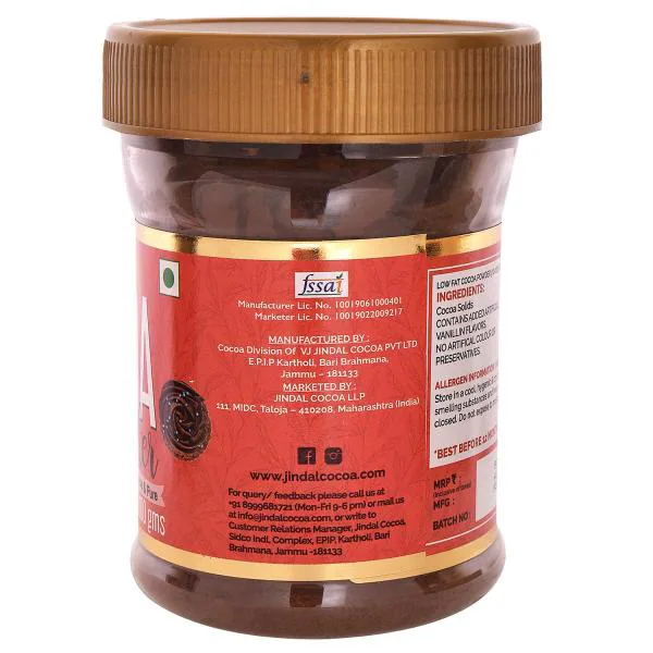 Jindal Cocoa Cocoa Powder 100 gms (Pack of 2) - JioMart