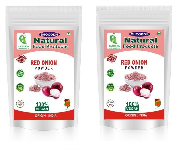 SHOODDH RED ONION POWDER FOR COOKING 500GM + 500GM - JioMart