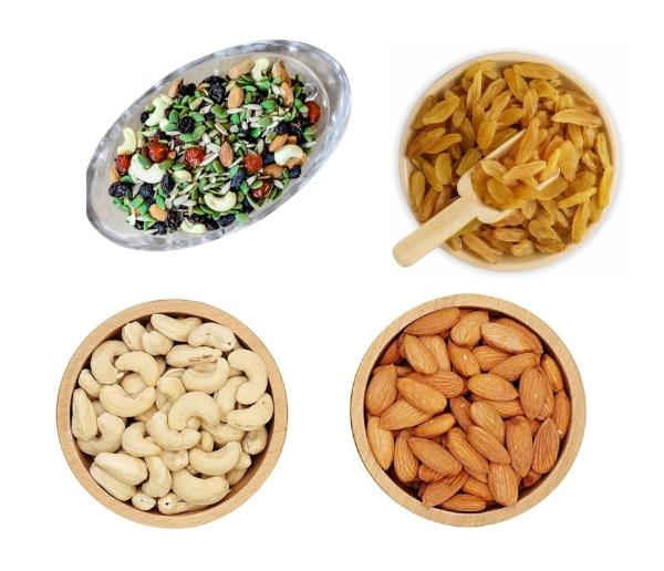 Chastity Premium Dry Fruits, 100% Natural Almonds 500g ,Nuts Seeds Mix 500g, Cashew 500g ...