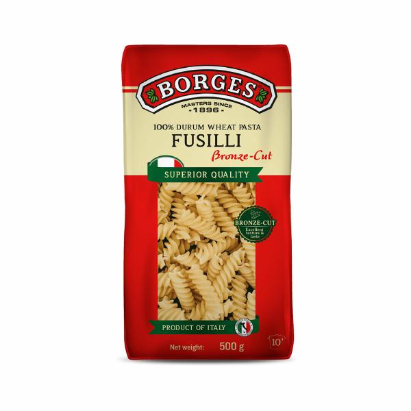 Borges Fusilli Pasta 500g (Pack of 3) - JioMart