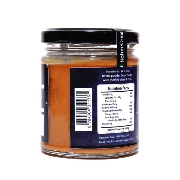 NatureOnus Japanese Bonito Miso (Dashi Miso) 200 gms - JioMart