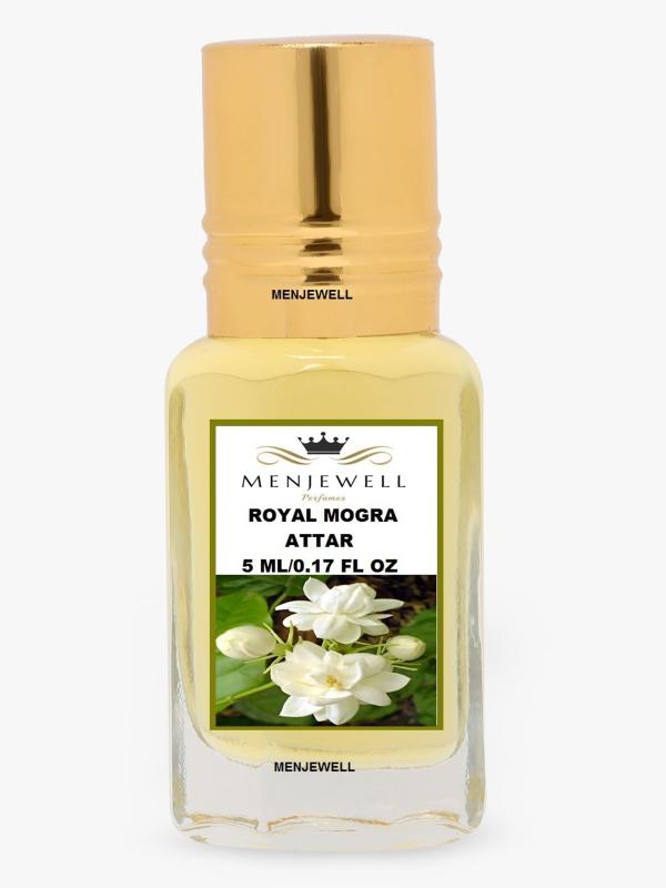 Menjewell Royal Mogra Long Lasting 5ML Floral Attar (Mogra) - JioMart