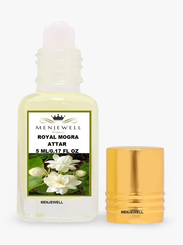 Menjewell Royal Mogra Long Lasting 5ML Floral Attar (Mogra) - JioMart