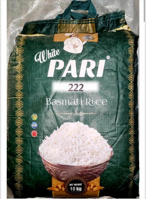 WHITE PARI 222-MINI DUBAR BASMATI RICE 10kg - JioMart