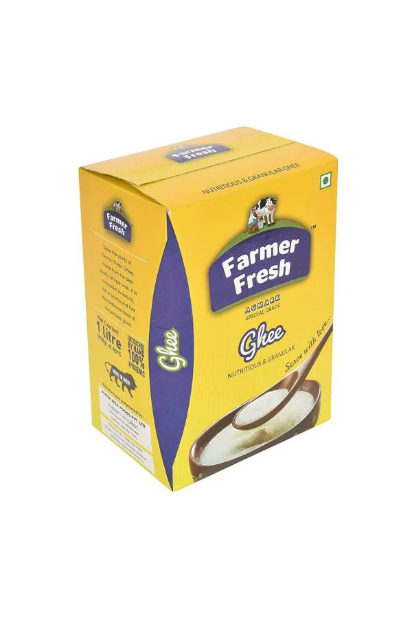 Farmer Fresh Pure and Premium Deshi Ghee Ceeka 1L - JioMart