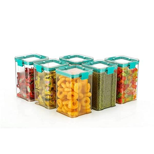 DISCOVER Kitchenware Green Lock and Lock Classic Square Plastic ...