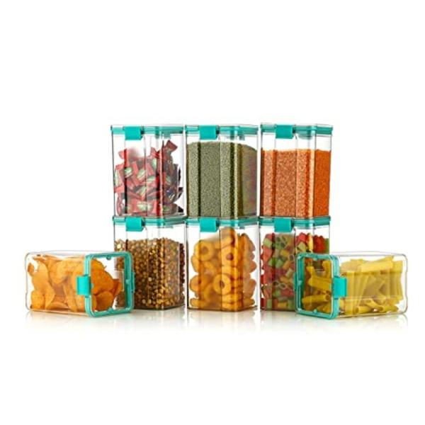 DISCOVER Kitchenware Green Lock and Lock Classic Square Plastic ...