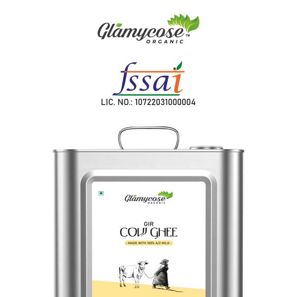 Glamycose A2 Gir cow ghee 5 Liter | Lab Tested | Perfect Aroma ...