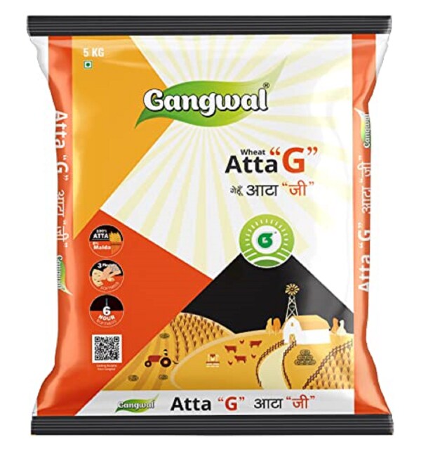 Gangwal Wheat Flour Atta G - JioMart