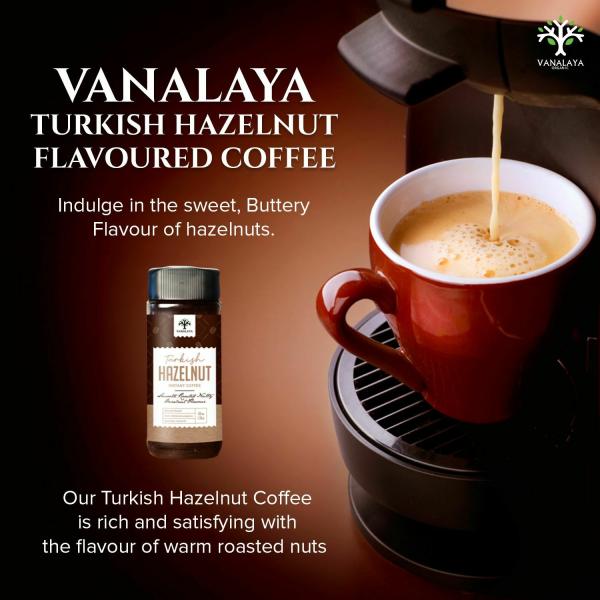 Vanalaya Turkish Hazelnut Coffee, With Rich Aroma & Taste 50gm - JioMart
