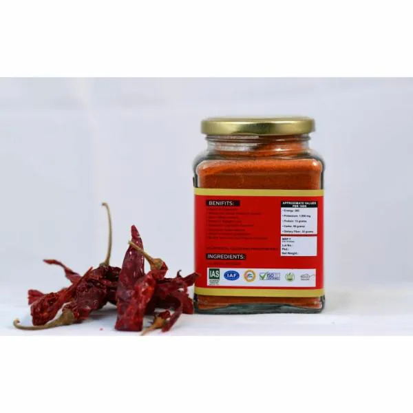 Praorganic Natural Red Chilli Powder Lal Mirch Powder Handpicked From ...