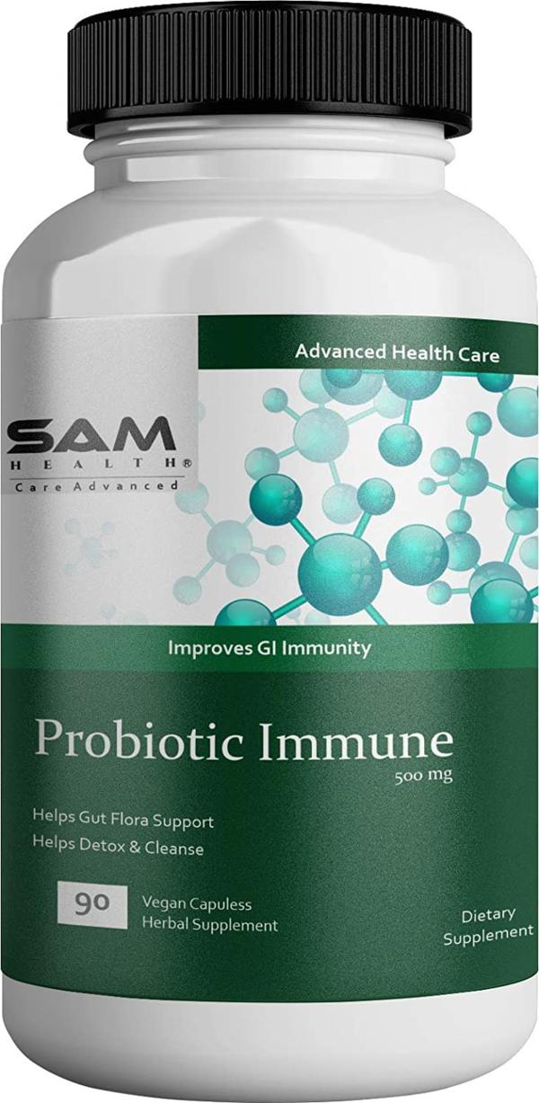 Sam Health Probiotic Immune - 90 Capsules - JioMart