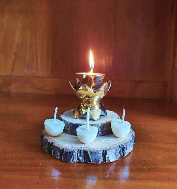 PRODUCTMINE Ghee Diya Cotton Wick for Puja and Special Occasions (50 ...