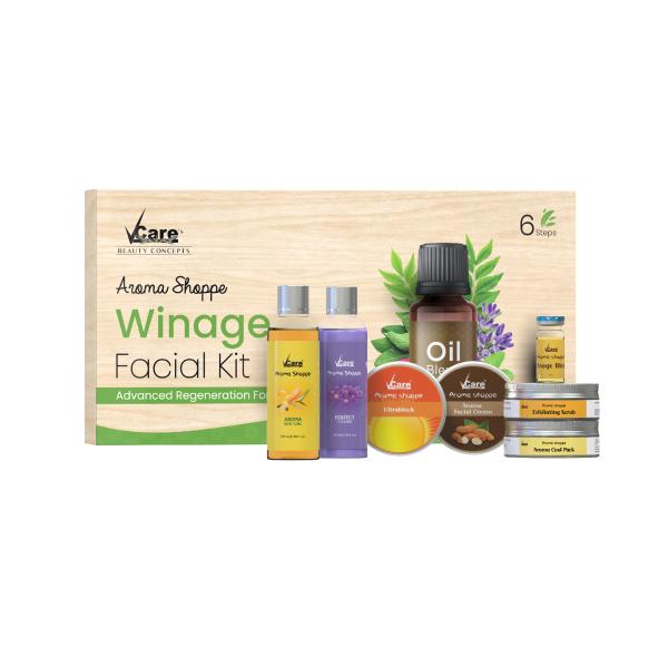 VCare Beauty Concepts Aroma Shoppe Winage Facial Kit - JioMart
