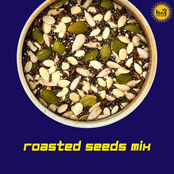 KING UNCLE ROASTED SUPER SEED MIX ( SEVEN SEEDS) 200 GM - JioMart