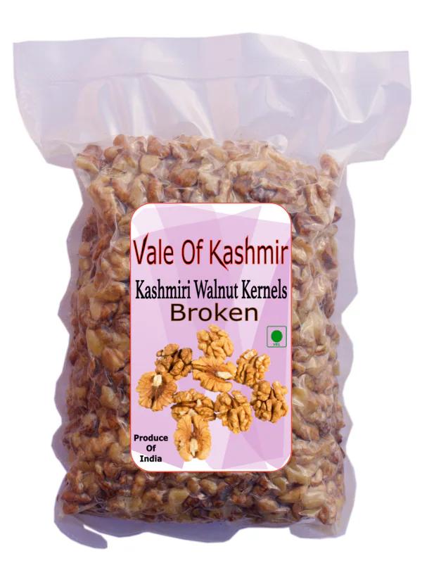 Vale Of Kashmir Walnut Kernels 500 Gram Broken , Walnuts Without Shell, Akhrot Giri - JioMart
