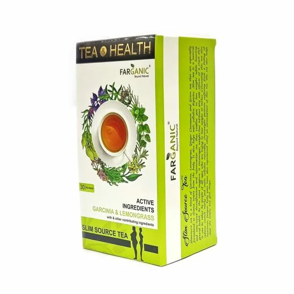 Farganic Slimsource Green Tea with Active ingredients of Lemongrass and ...