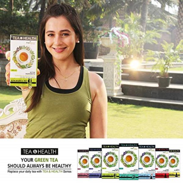 Farganic Slimsource Green Tea with Active ingredients of Lemongrass and ...