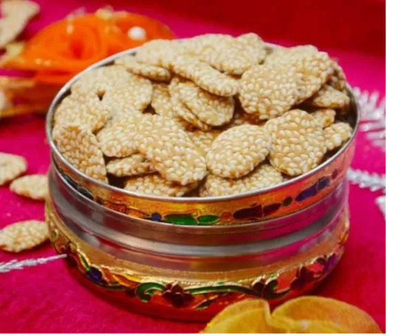 90's Mill Bikaner Special Rewari / Revari / Rewadi, Sweet Crunchy Gur ...