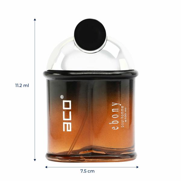 ACO EBONY Perfume For Men 100 Ml - Eau De Parfum - Premium Long Lasting ...
