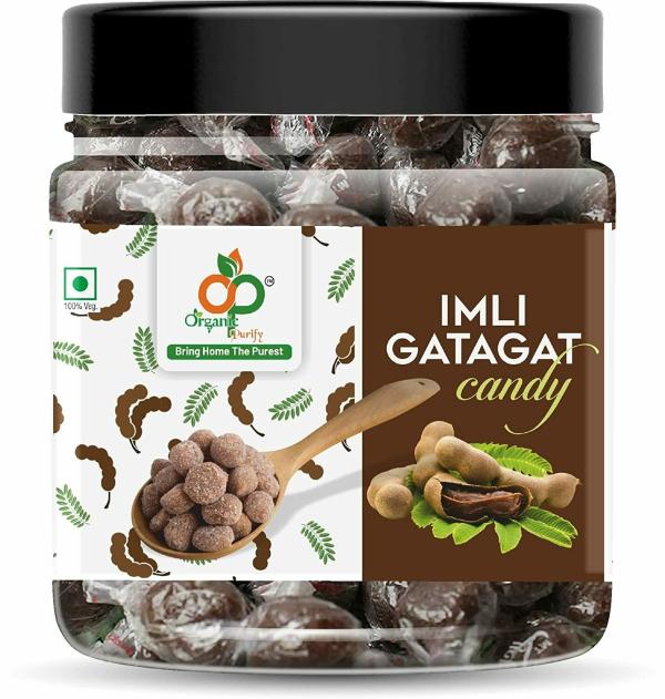 Organic Purify Imli Candy, Khatti, Methi Imli, Tamarind Twist Candy ...