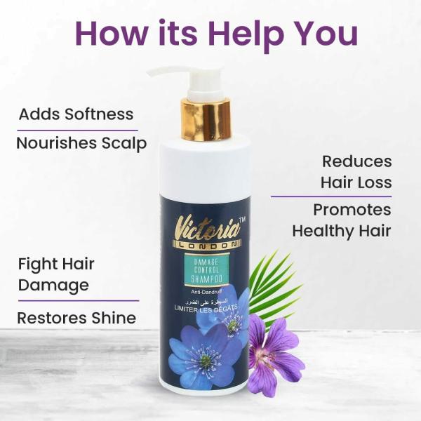 Victoria London Damage Control Shampoo 250 ML - JioMart