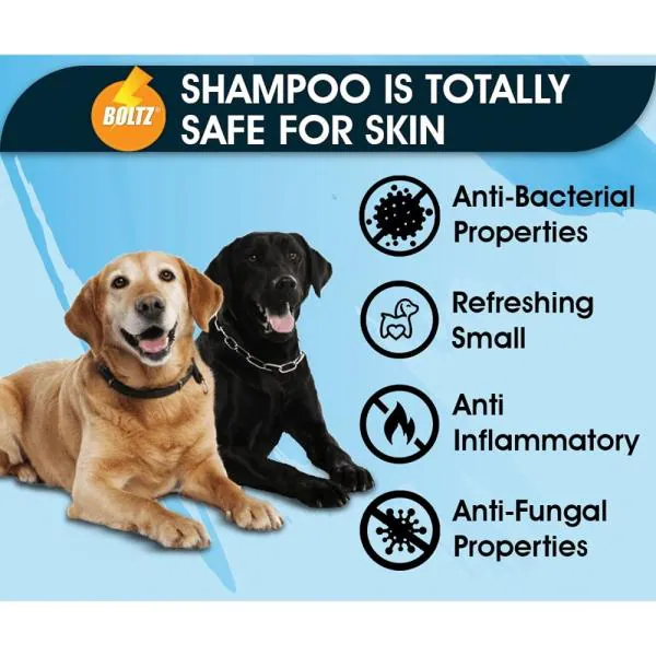 Boltz Dog Shampoo For Healthy Shiny Coat Aloe Vera Lavender And Jojoba ...