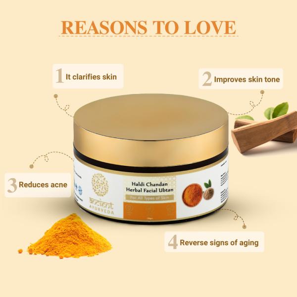 Haldi Chandan Herbal Facial Ubtan- 150 GM - JioMart