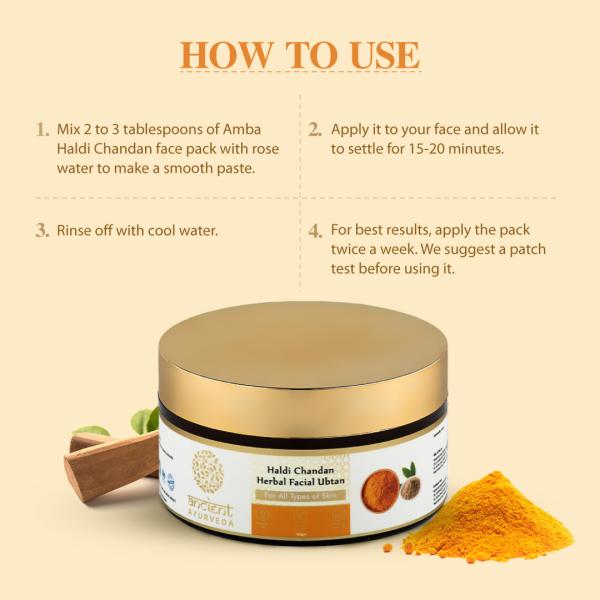 Haldi Chandan Herbal Facial Ubtan- 150 GM - JioMart