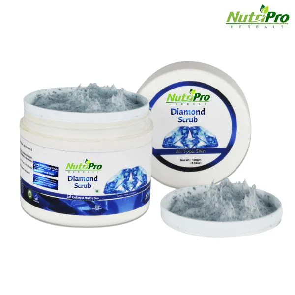 NutriPro Diamond Scrub| Deep Exfoliating| Enriched With Real Diamond ...