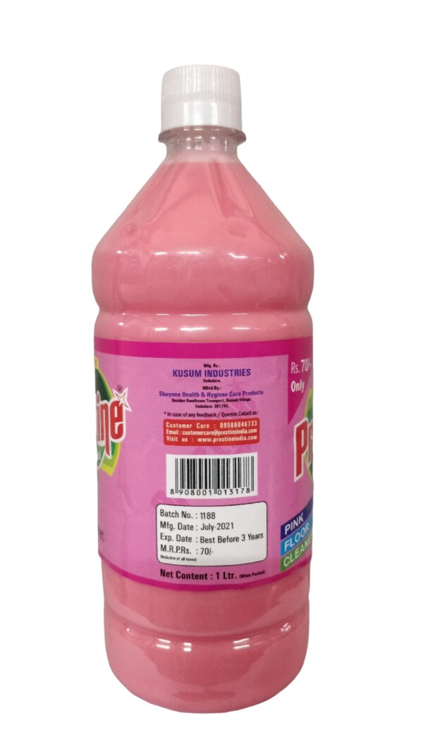 PRESTINE PINK FLOOR CLEANER 1 LT (4 COMBO PACK) - JioMart