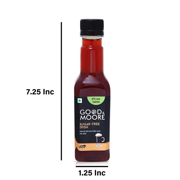 GOOD+MOORE IRISH COFFEE SUGAR-FREE SYRUP FOR COFFEES, AND BEVERAGES ...