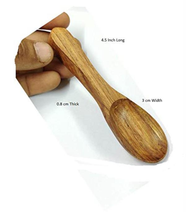 Arman Spoons Teak Wood Masala Spoon Set (Pack Of 6) - JioMart