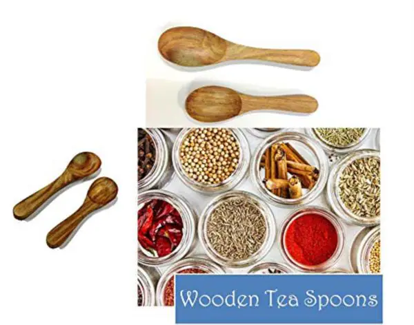 Arman Spoons Teak Wood Masala Spoon Set (Pack Of 6) - JioMart