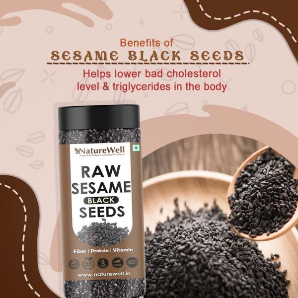 Naturewell Black Sesame Seed / Kale Till Healthy Super Food - JioMart
