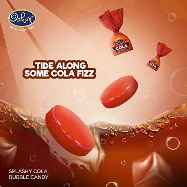 Oshon Splashy Cola Bubbles Candy Experience the Burst of Cola Flavour ...