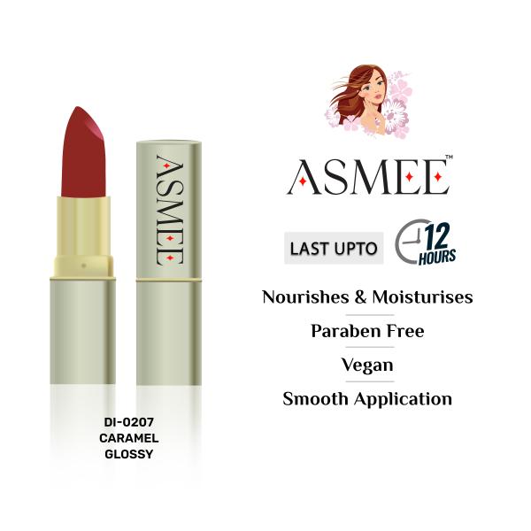 Asmee - Lipstick Caramel Glossy - JioMart