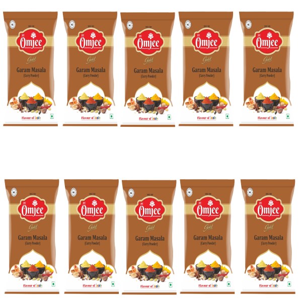 OMJEE GOLD GARAM MASALA_200GM (PACK OF 10) - JioMart