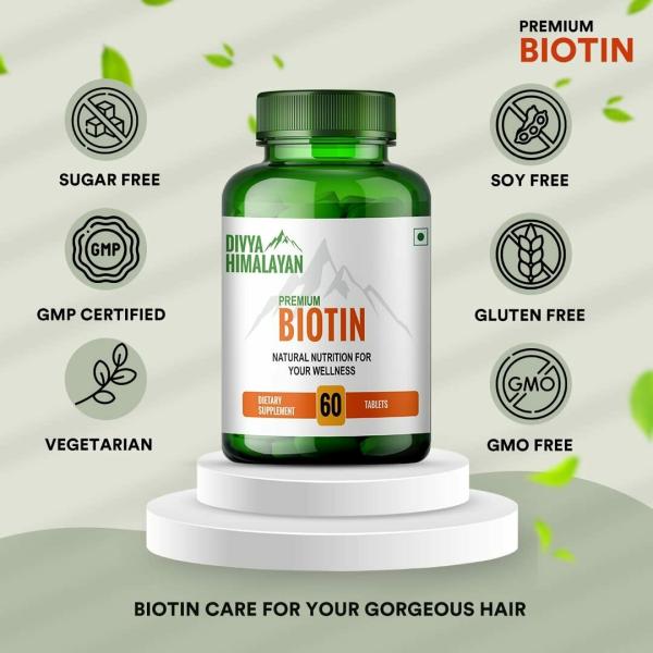 Divya Himalayan Biotin Tablets - 60 Tablets - JioMart